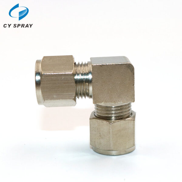 Brass material L-type cleaning spray nozzle connector elbow joint pipe ...