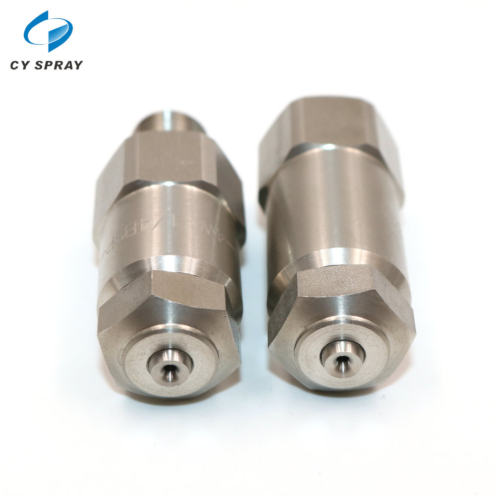 1/4" Stainless Steel 316 LNN Hydraulic Atomizing Spray Fine Misting ...