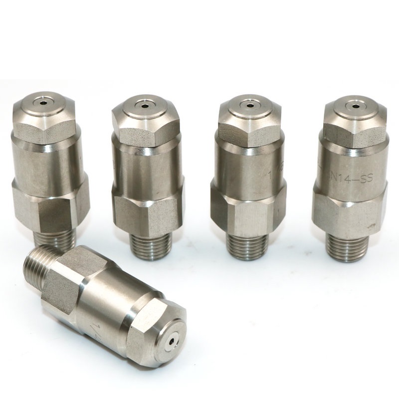 1/4" LNN water nozzle hydraulic fine air atomizing fine mist spray ...